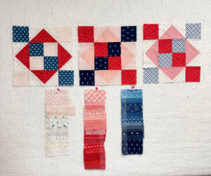 Blockheads 6- Block 3- Bunny Hill • Moda Lissa