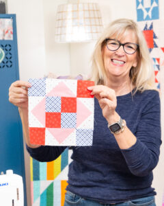 Blockheads 6- Block 3- Bunny Hill • Moda Lissa