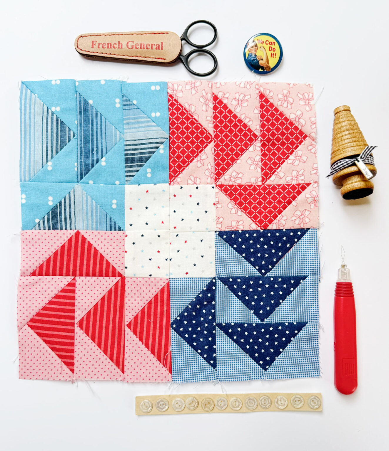 Moda Blockheads 6: Cloud Nine by Debbie Maddy • Moda Lissa